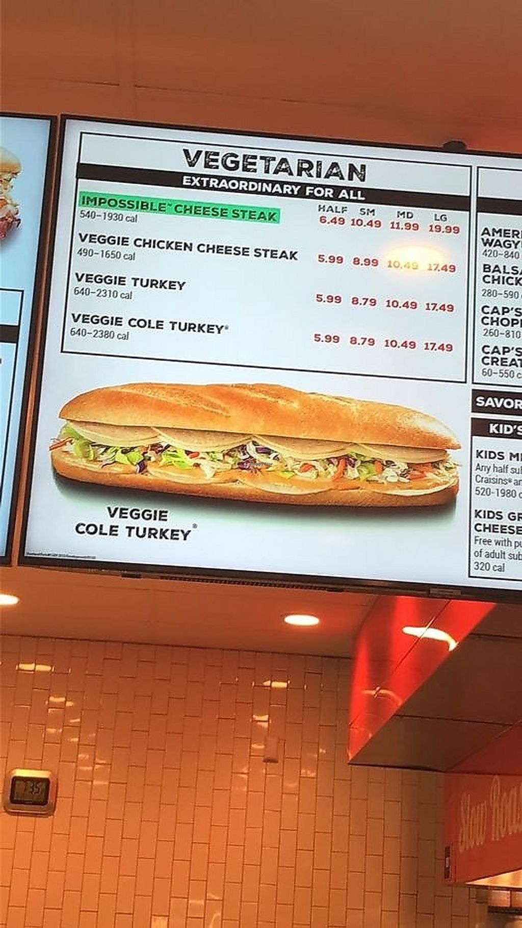 Capriotti's Sandwich Shop - Kansas City Missouri Restaurant - HappyCow