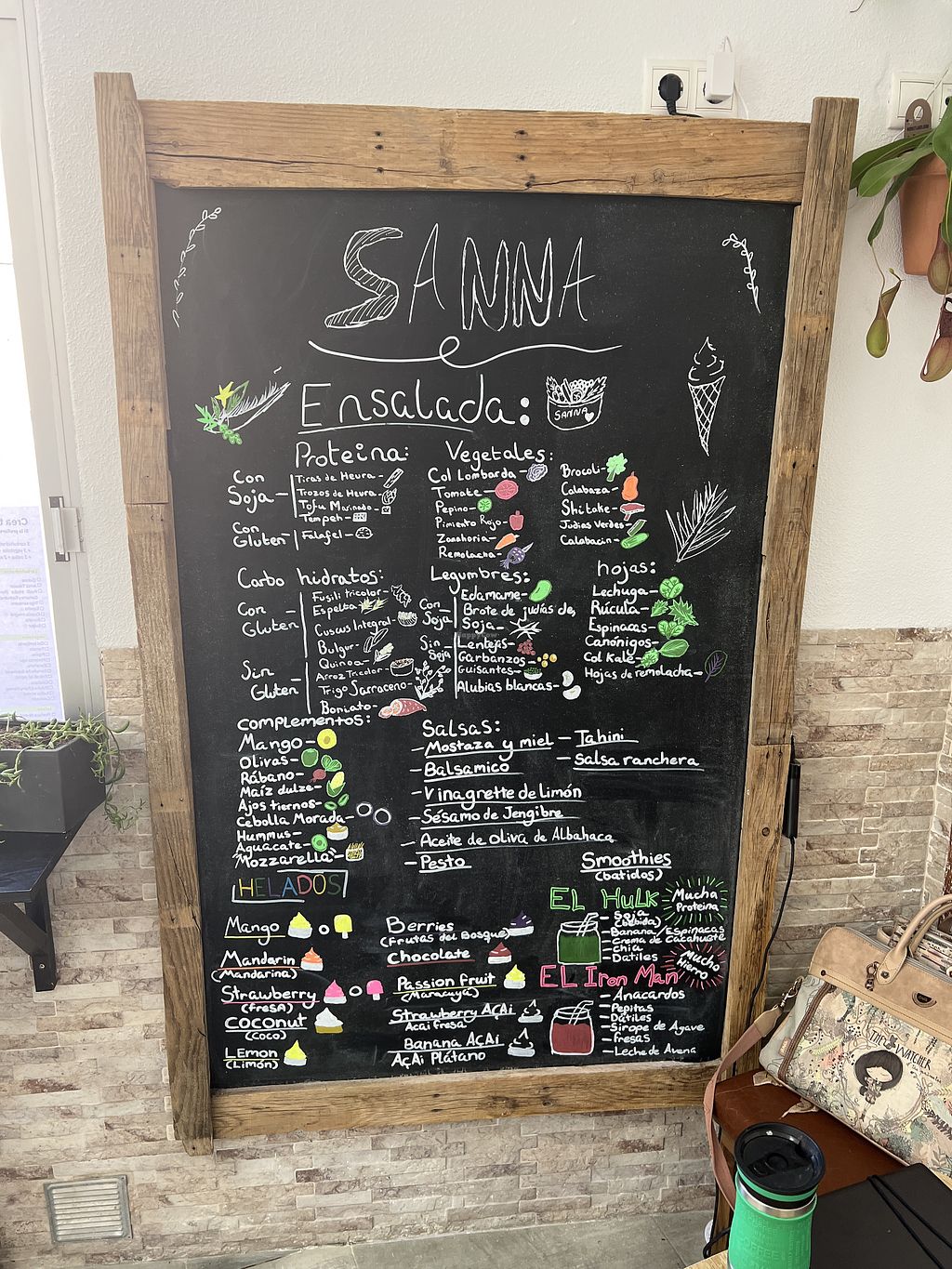 CLOSED: SANNA Healthy Bar - Dolores Restaurant - HappyCow