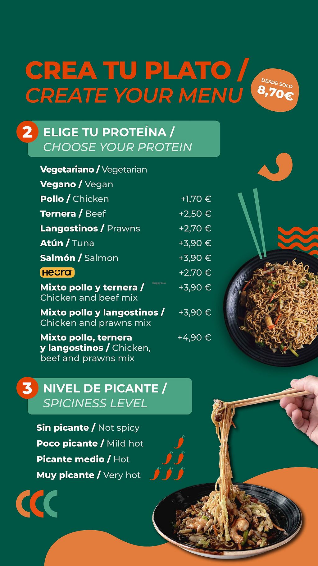 Toc Toc Noodles - Dos Hermanas Restaurant - HappyCow