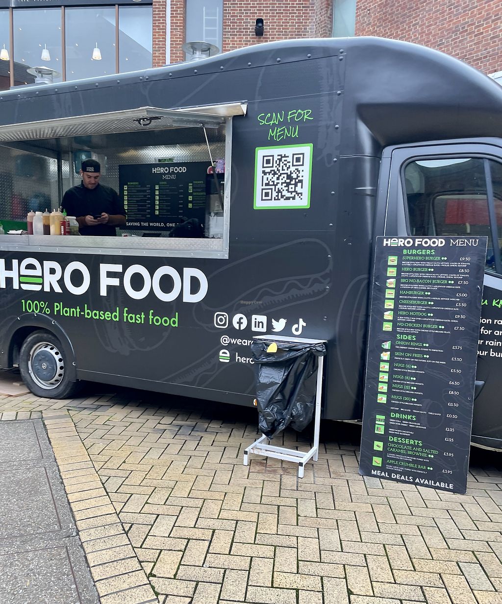 CLOSED: Hero Food - London Food Truck - HappyCow