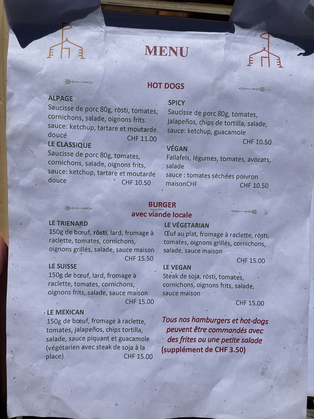 Refuge Le Peuty - Trient Restaurant - HappyCow