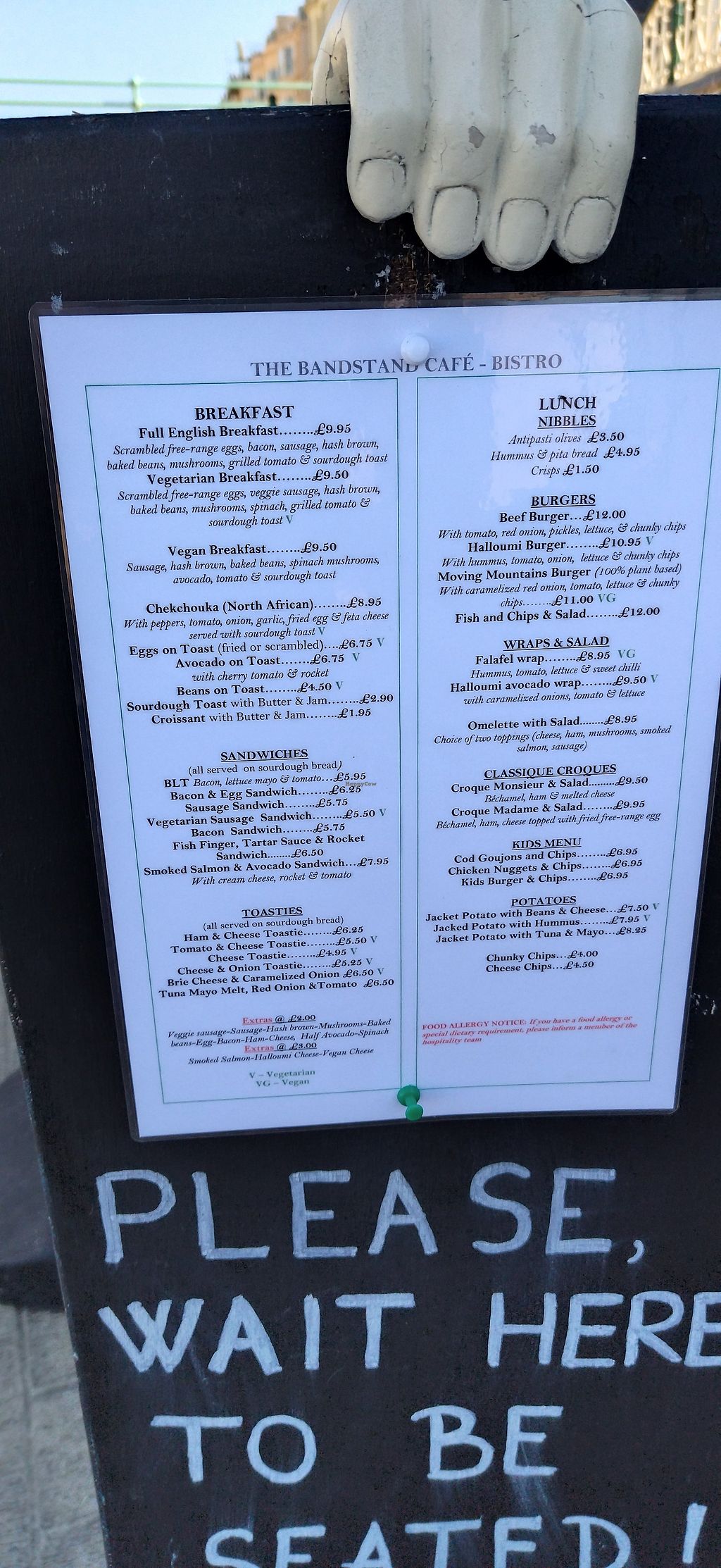 Bandstand Brighton - Brighton Restaurant - HappyCow