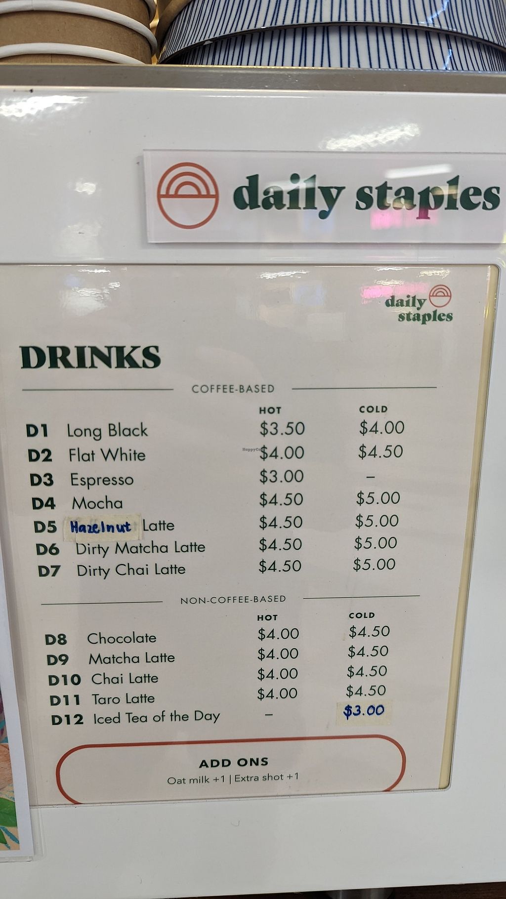 Daily Staples - Kiosk - Northeast Singapore Restaurant - HappyCow