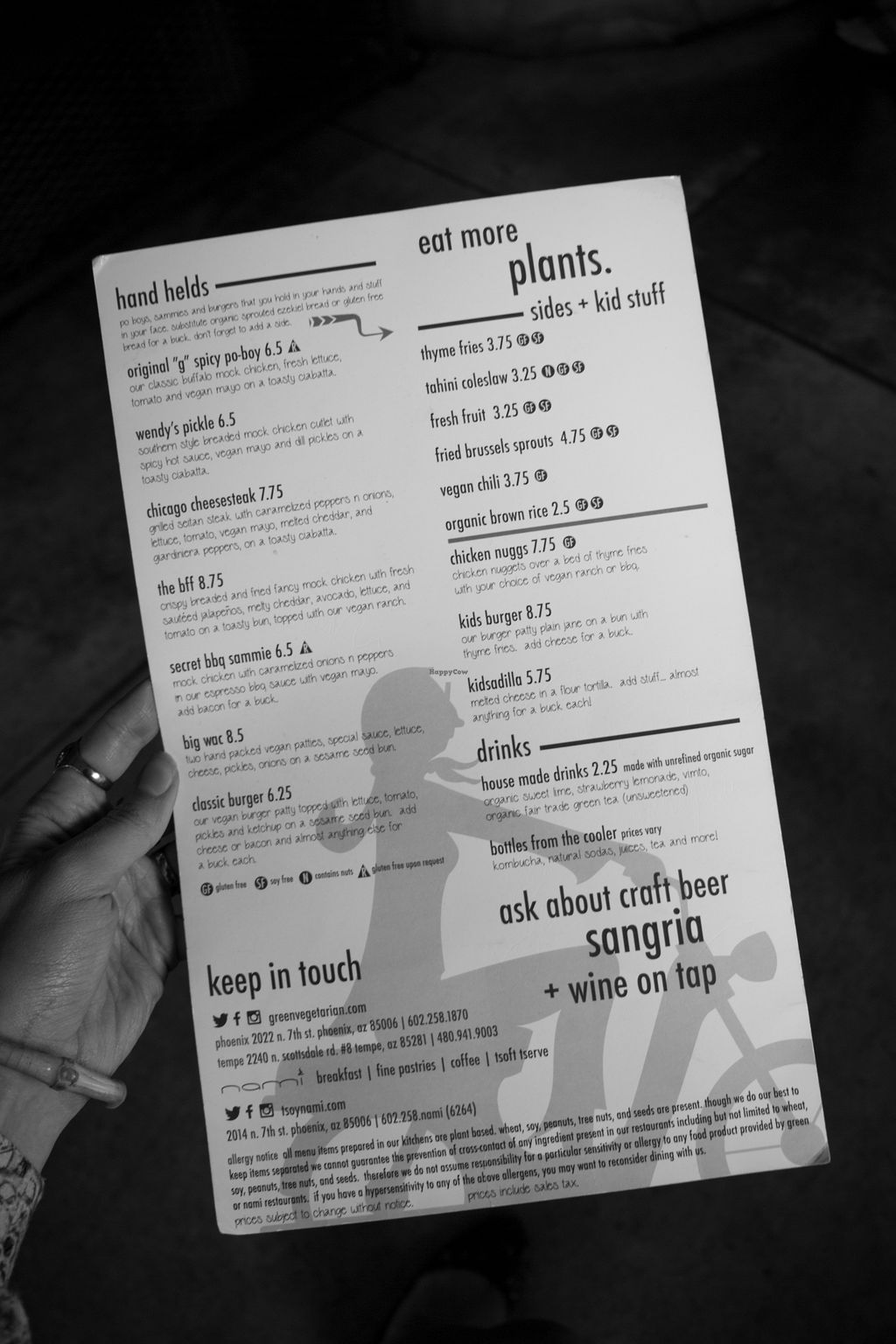 Green New American Vegetarian - Phoenix Arizona Restaurant - HappyCow