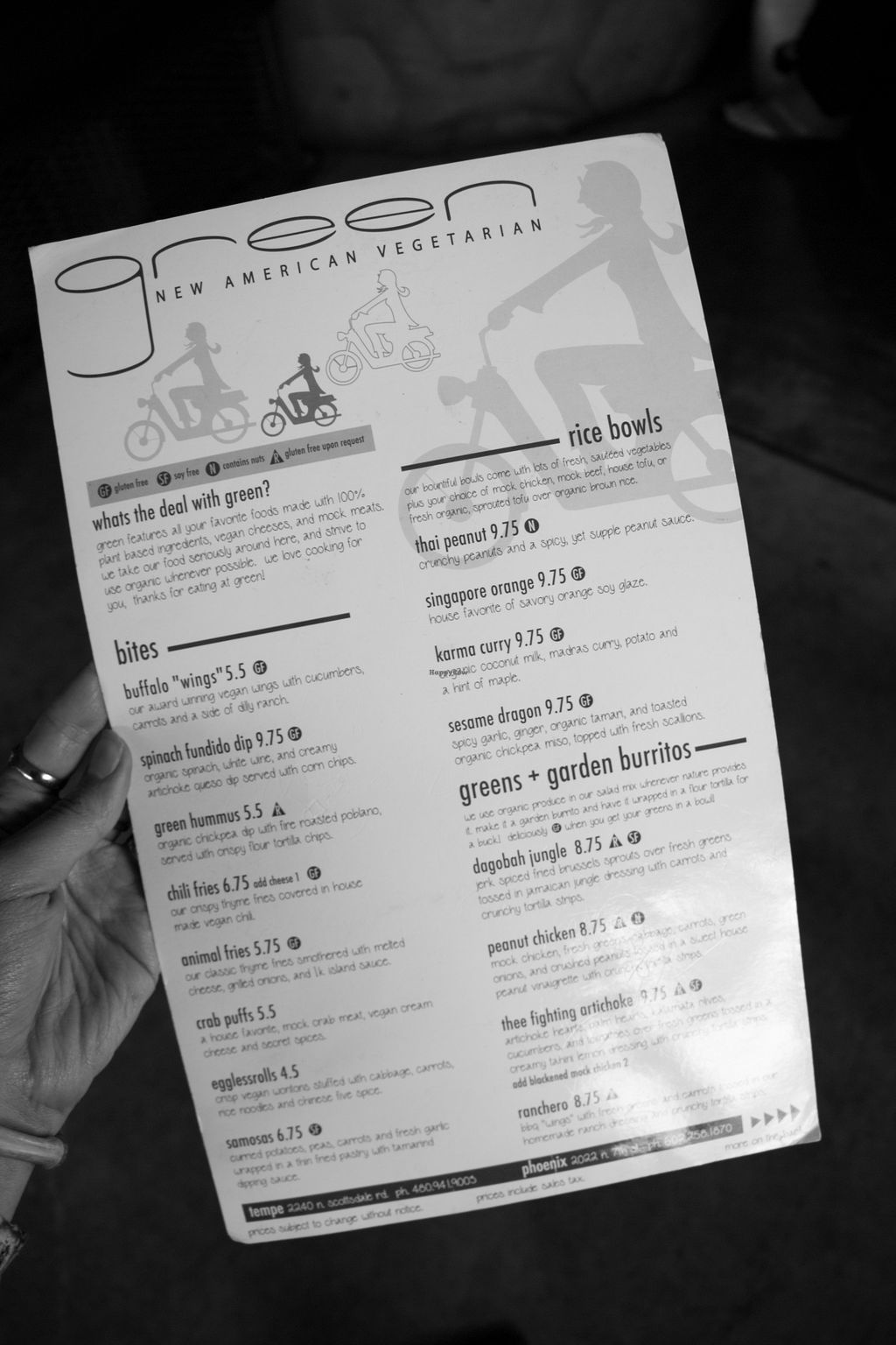 Green New American Vegetarian - Phoenix Arizona Restaurant - HappyCow