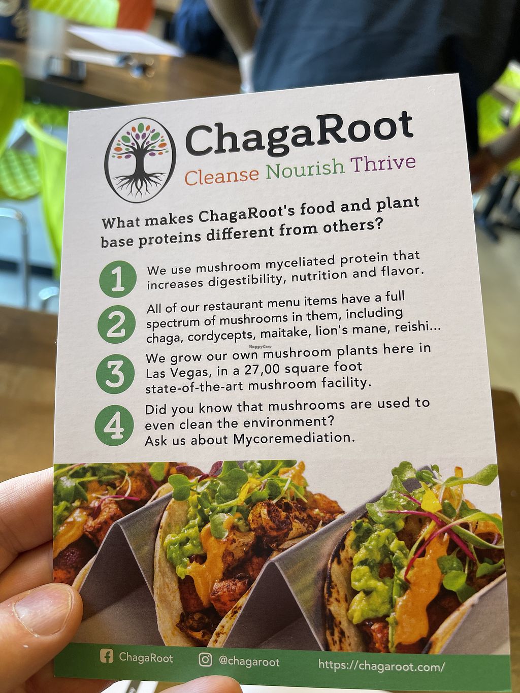 ChagaRoot - Las Vegas Nevada Restaurant - HappyCow