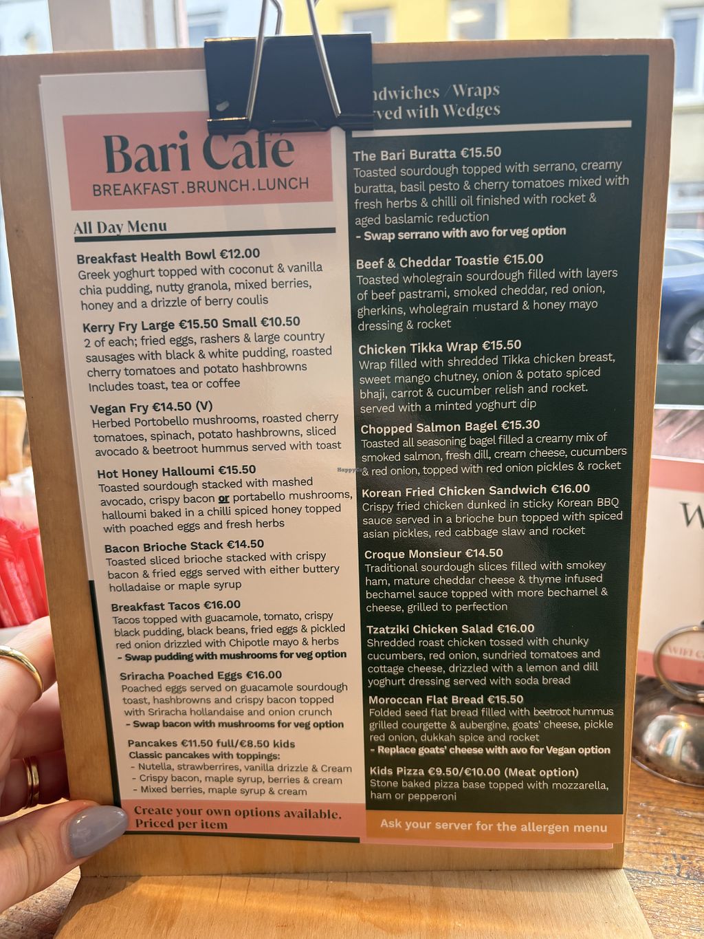 Bari Café - Cahersiveen Restaurant - HappyCow
