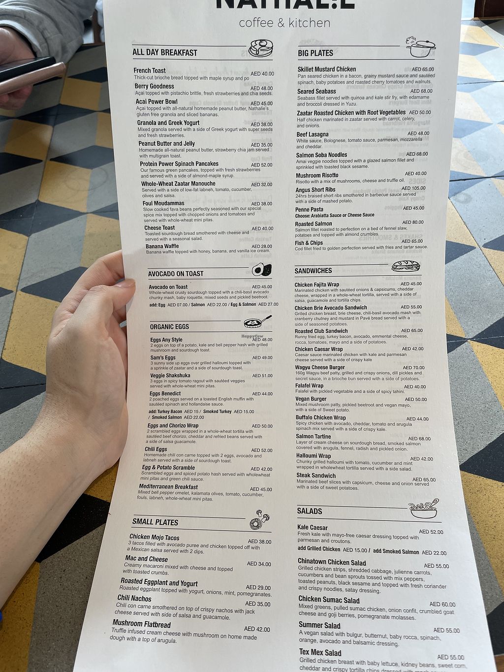 CLOSED: Nathalie's - Dubai Restaurant - HappyCow
