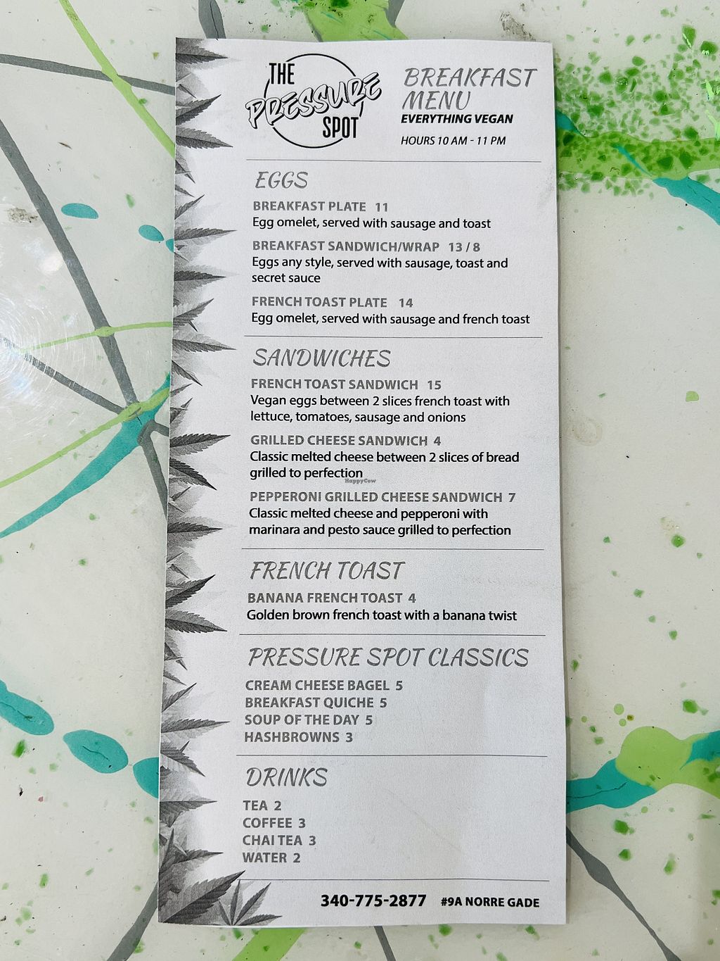 The Pressure Spot - St Thomas Restaurant - HappyCow