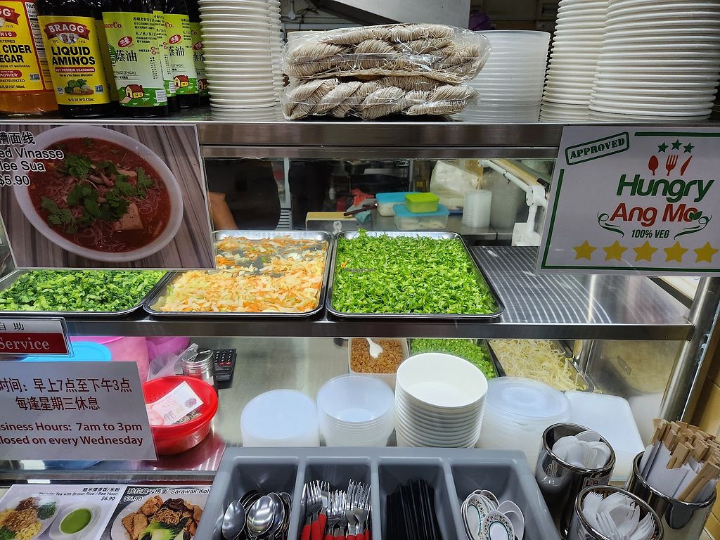 CLOSED: Lei Cha Ci Su - 擂茶慈素 - West Singapore Restaurant - HappyCow