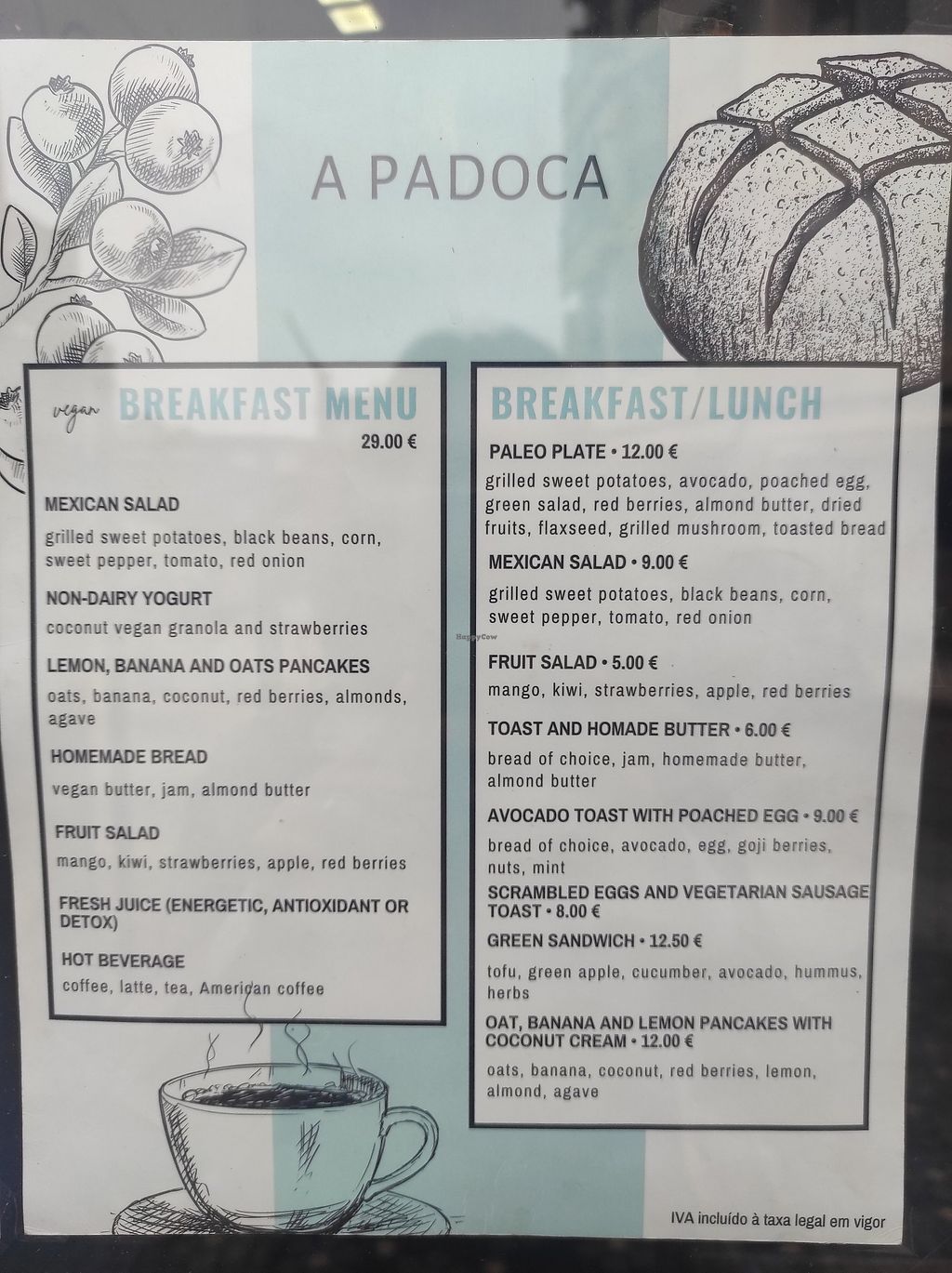 A Padoca - Porto Bakery - HappyCow