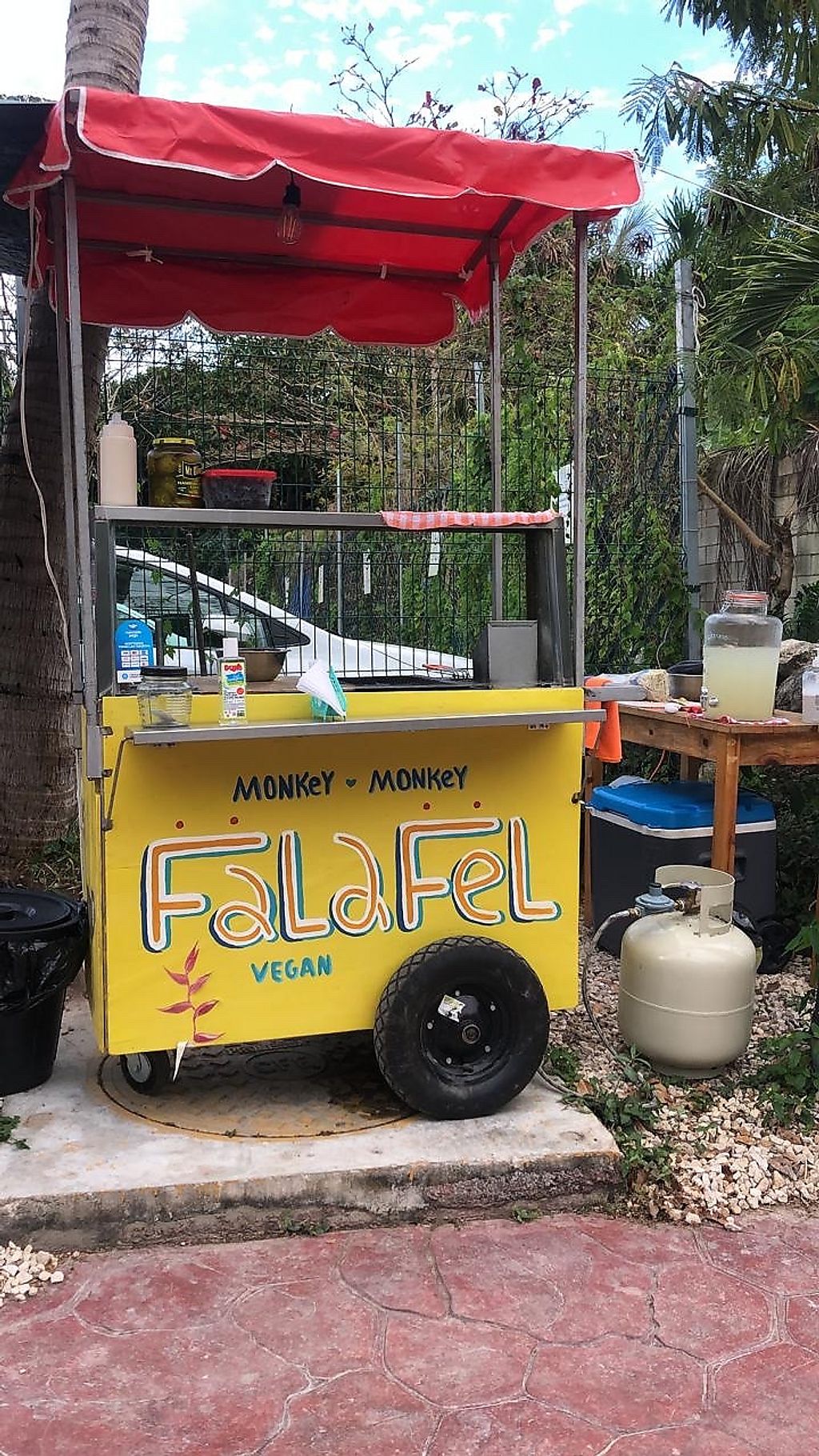 CLOSED: Monkey Monkey Falafel - Bacalar Food Truck - HappyCow