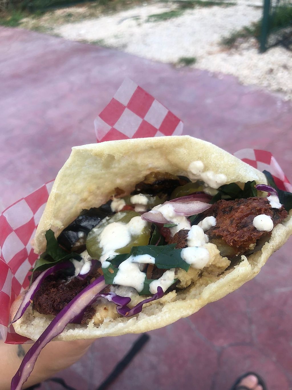 CLOSED: Monkey Monkey Falafel - Bacalar Food Truck - HappyCow