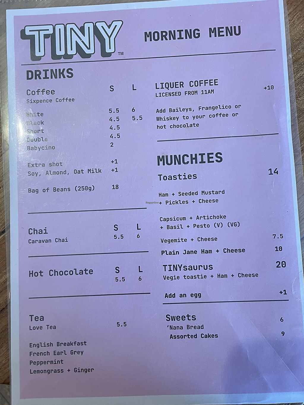 Tiny Cafe - Beechworth Victoria Coffee & Tea - HappyCow