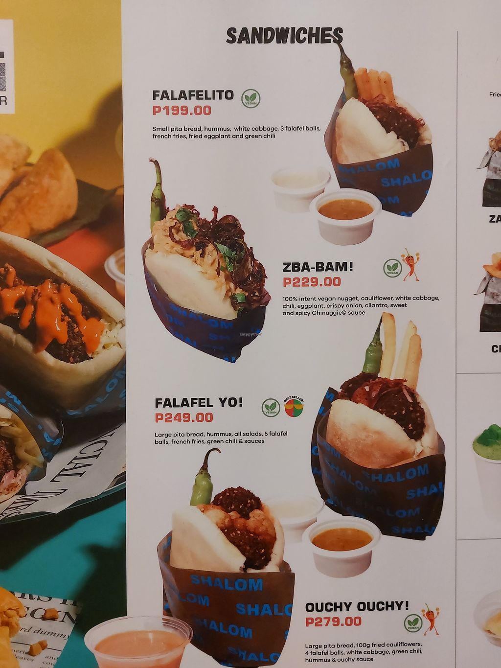 CLOSED: Falafel Yo - Uptown Mall BGC - Metro Manila Restaurant - HappyCow