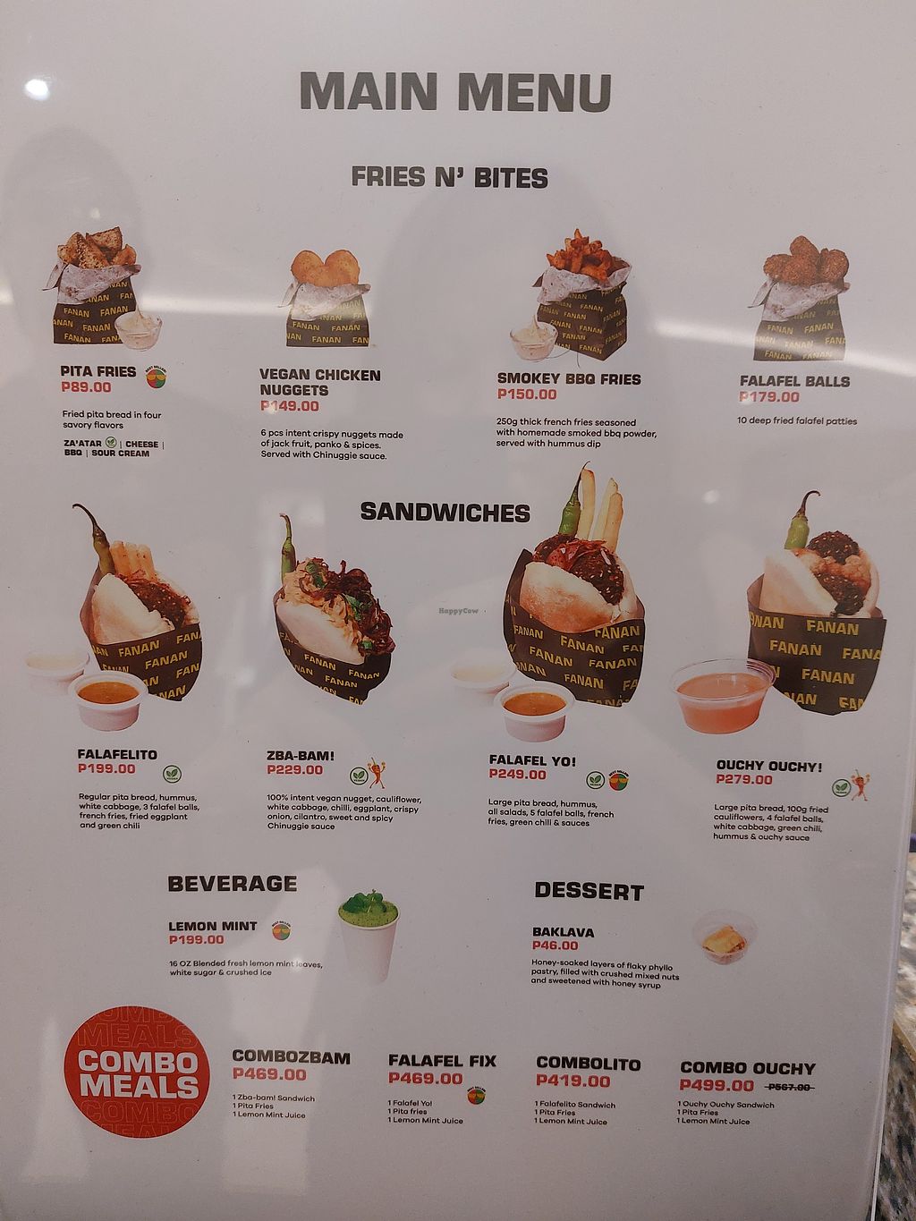 CLOSED: Falafel Yo - Uptown Mall BGC - Metro Manila Restaurant - HappyCow