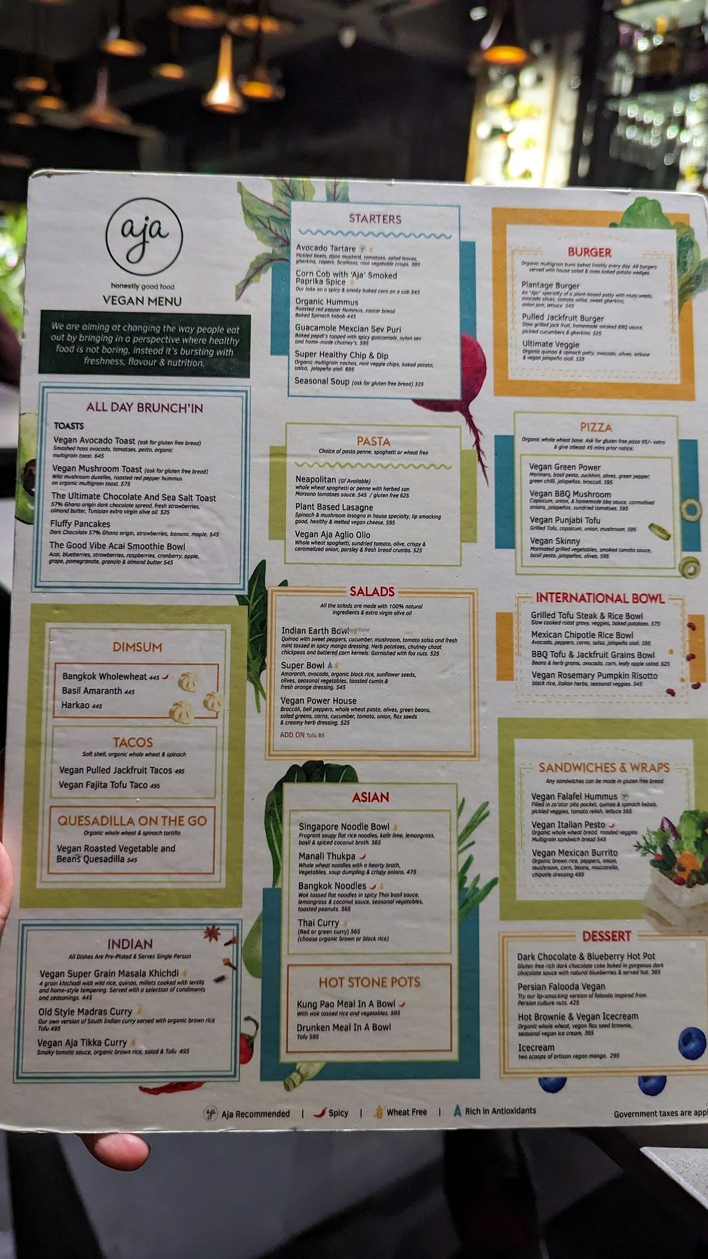 Aja - Chandigarh Restaurant - HappyCow