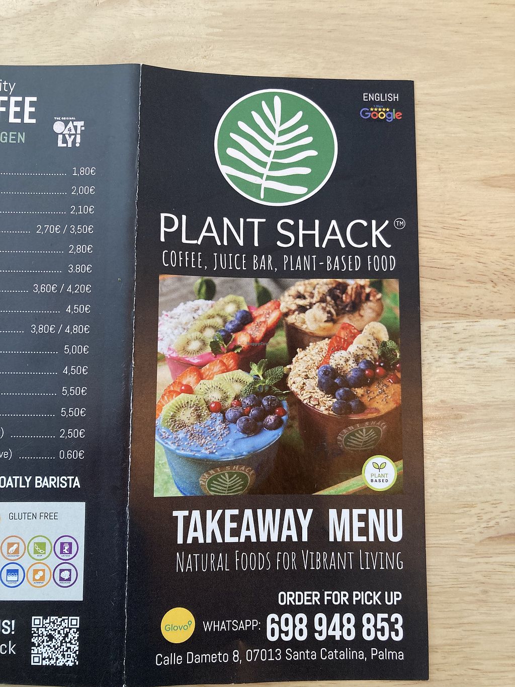 Plant Shack - Mallorca | Review "Great vegan breakfast" by Sulon ...