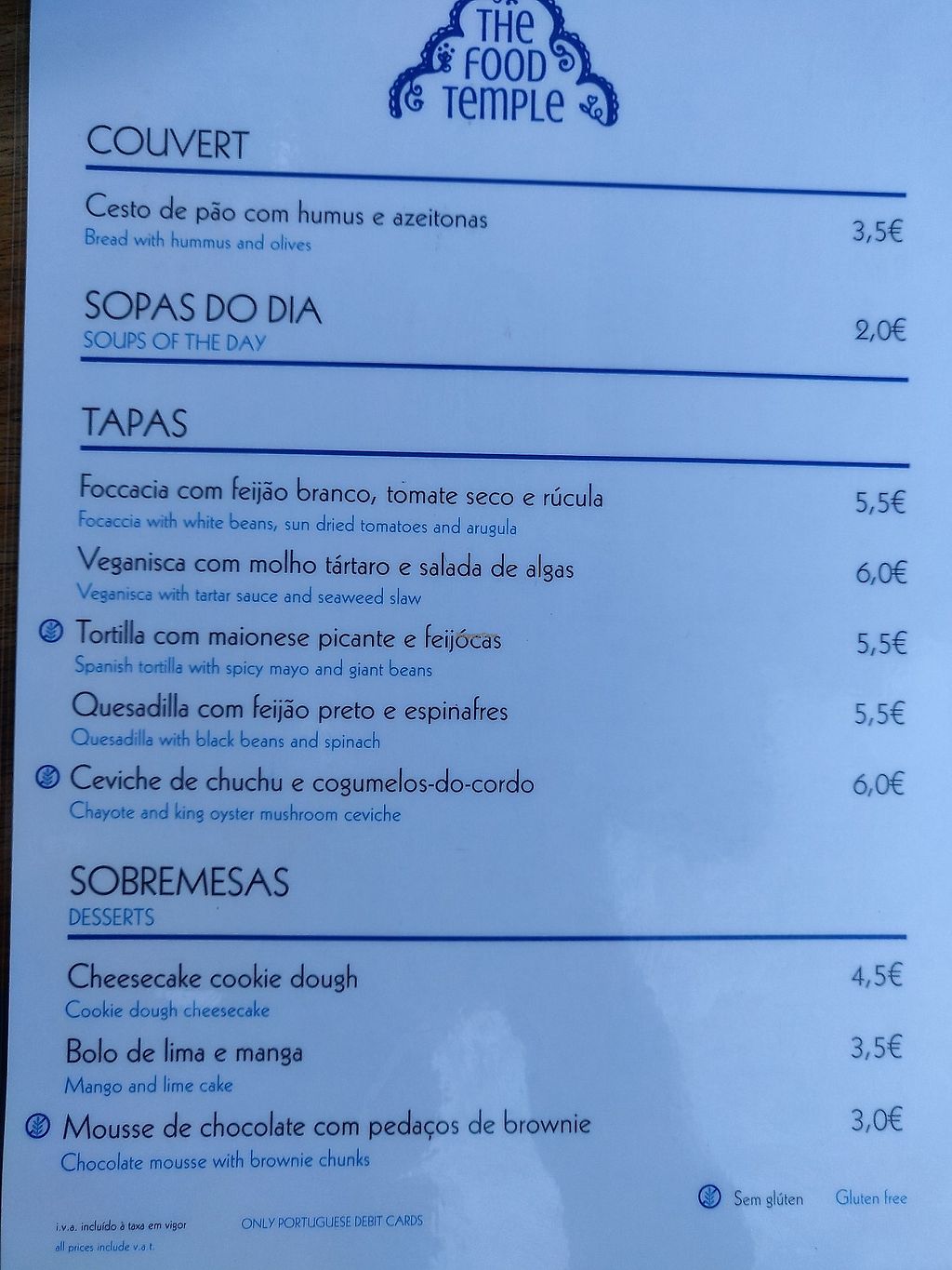 The Food Temple - Lisbon Restaurant - HappyCow