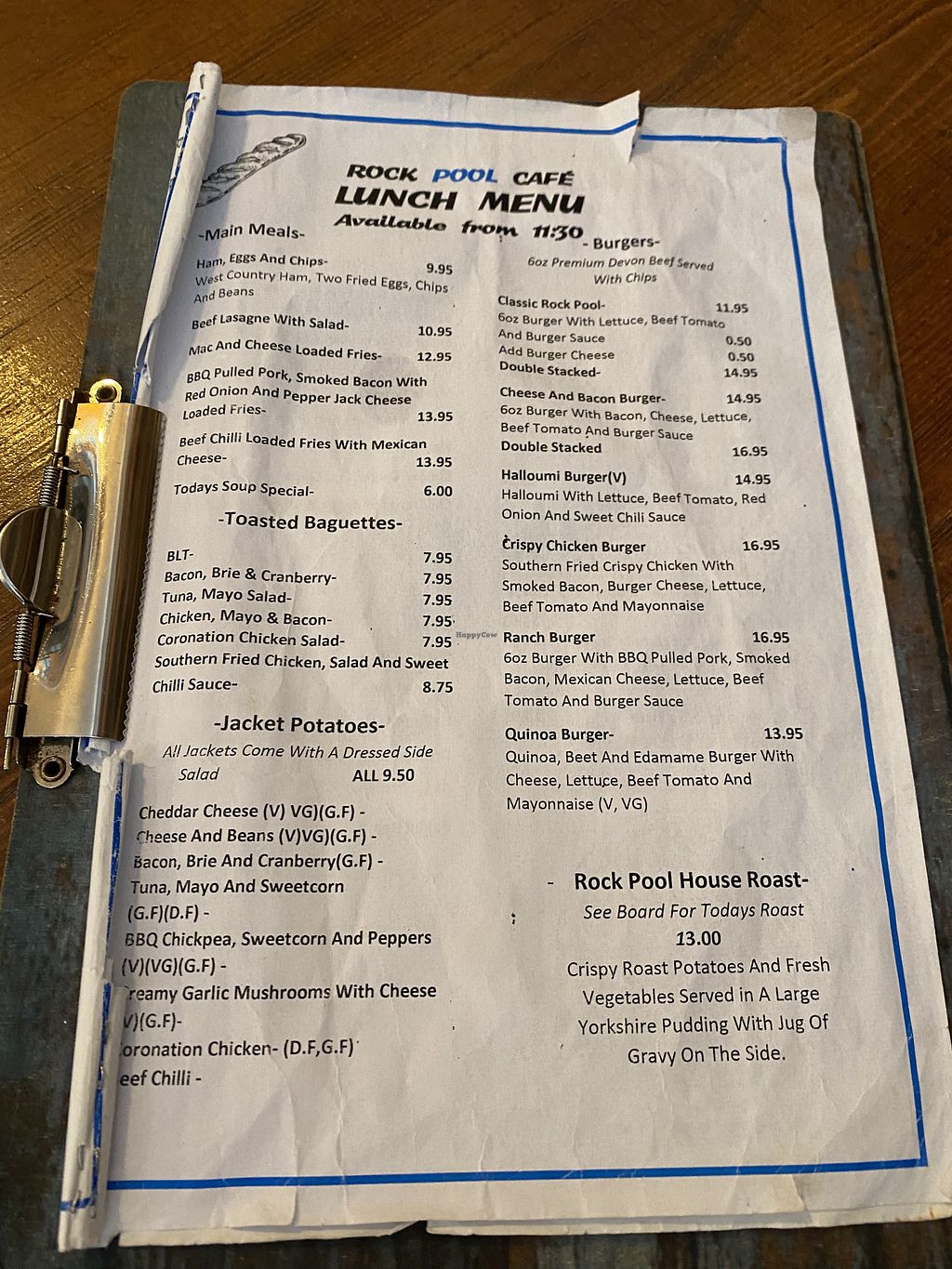 Rock Pool Cafe - Bideford Restaurant - HappyCow