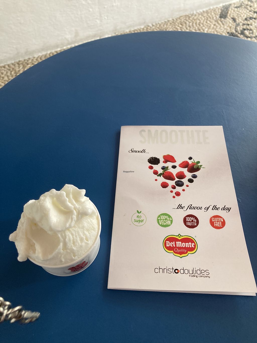 Gelo Blu - Rhodes Ice Cream - HappyCow