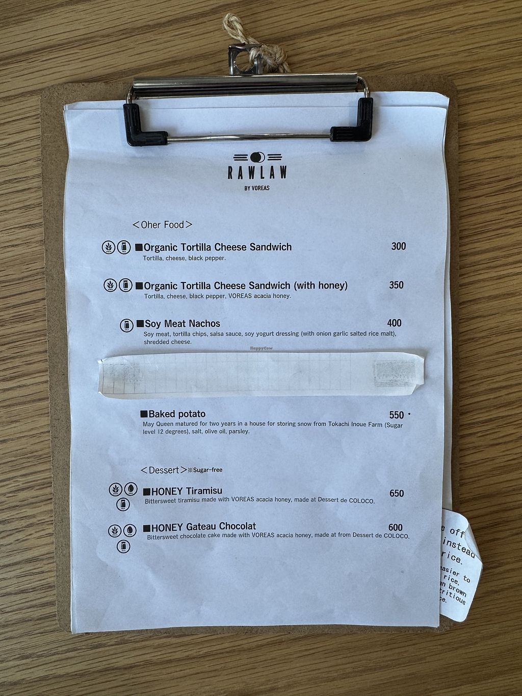 Rawlaw by Voreas - Asahikawa Restaurant - HappyCow