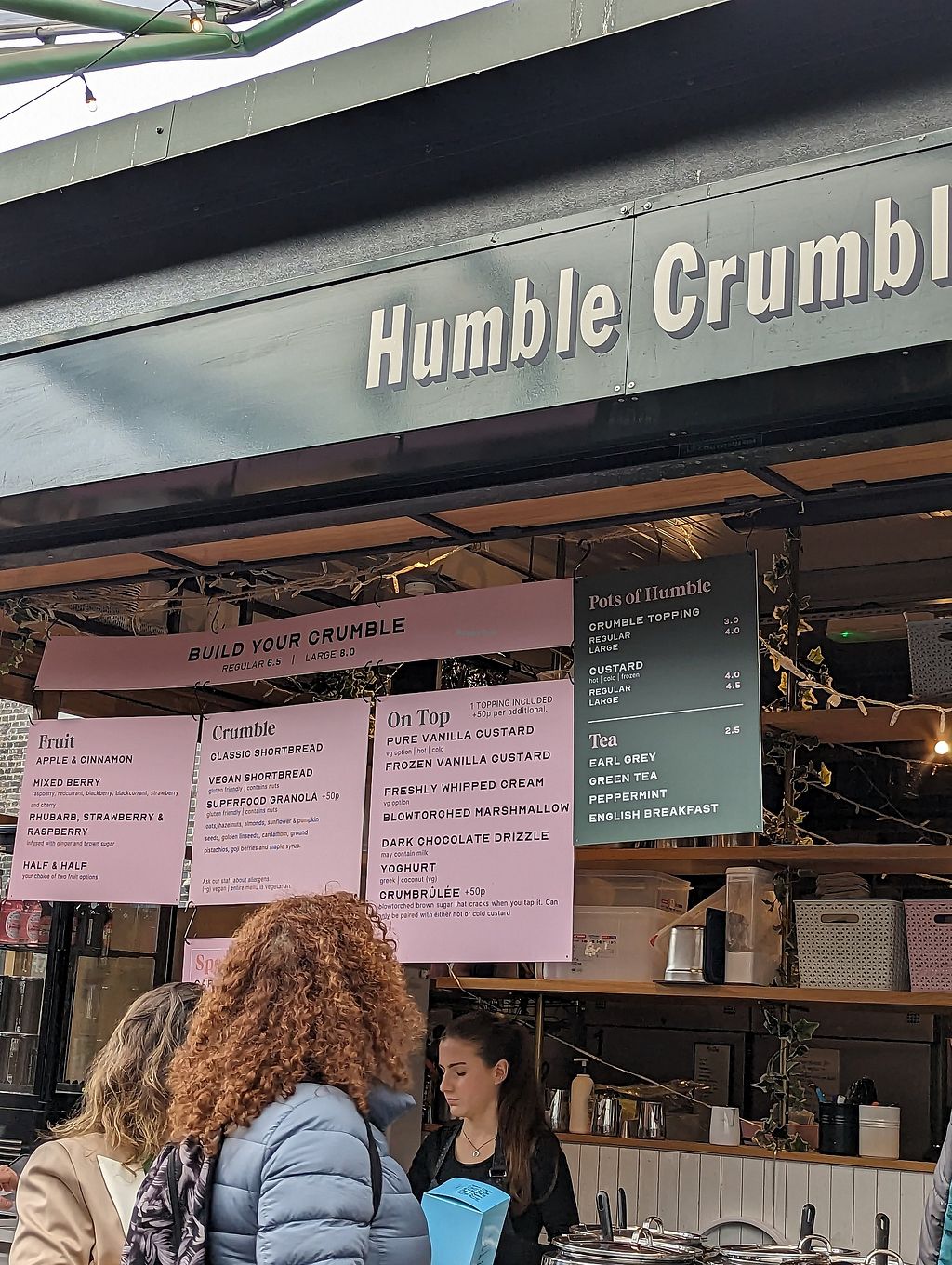 Humble Crumble - North West London Market Vendor - HappyCow