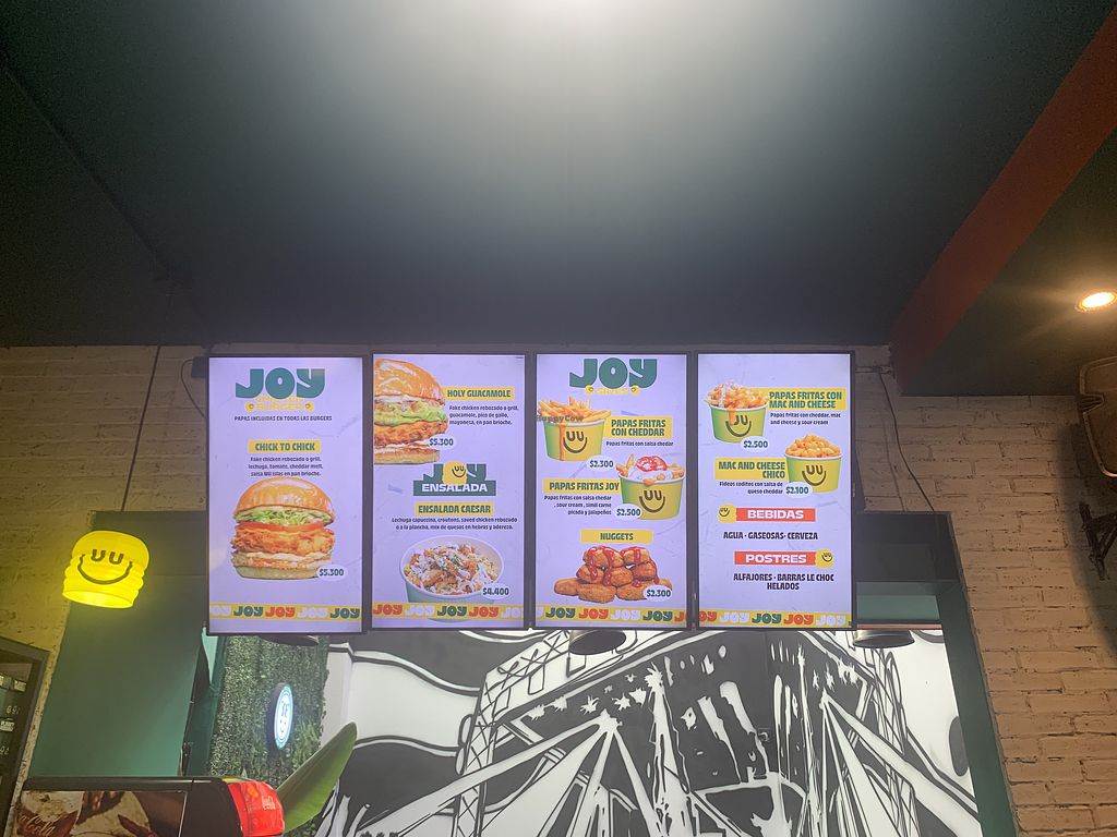 Joy Burger Palermo - Buenos Aires Restaurant - HappyCow