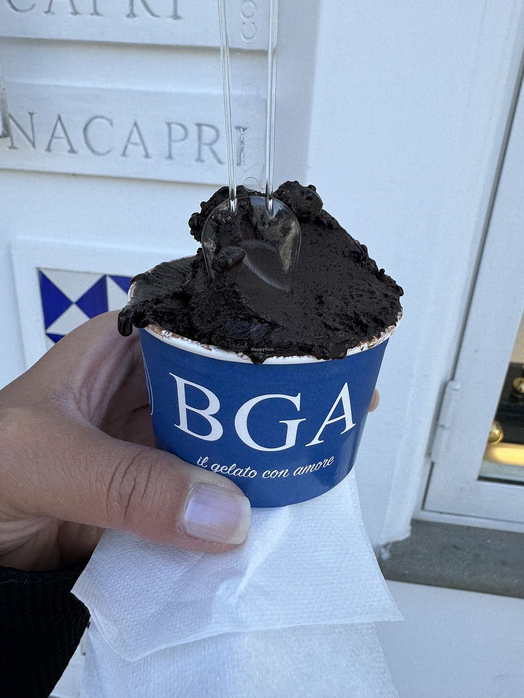 BGA in Piazzetta - Capri Ice Cream - HappyCow
