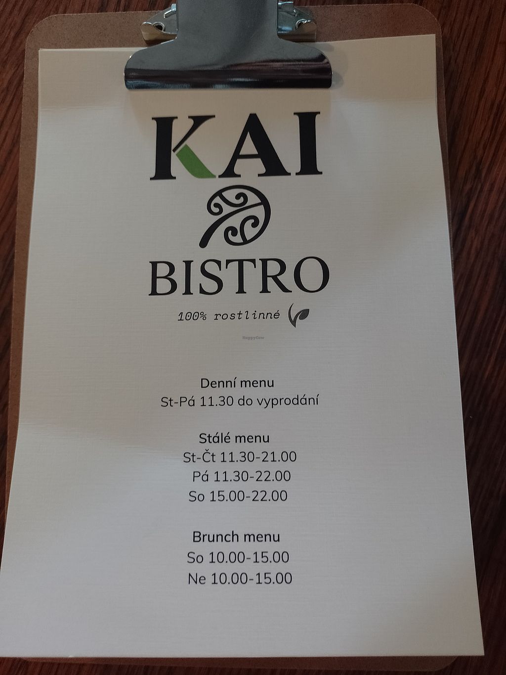 CLOSED: Kai Bistro - Prague Restaurant - HappyCow