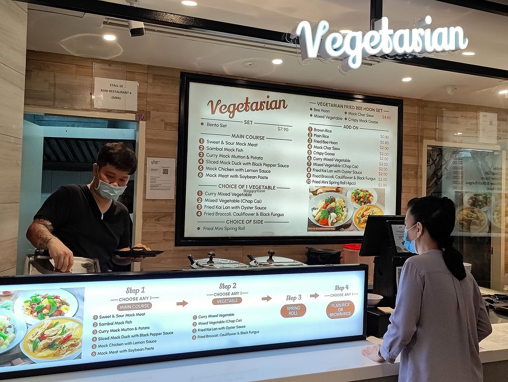 Vegetarian - One@KentRidge - Central Singapore Restaurant - HappyCow