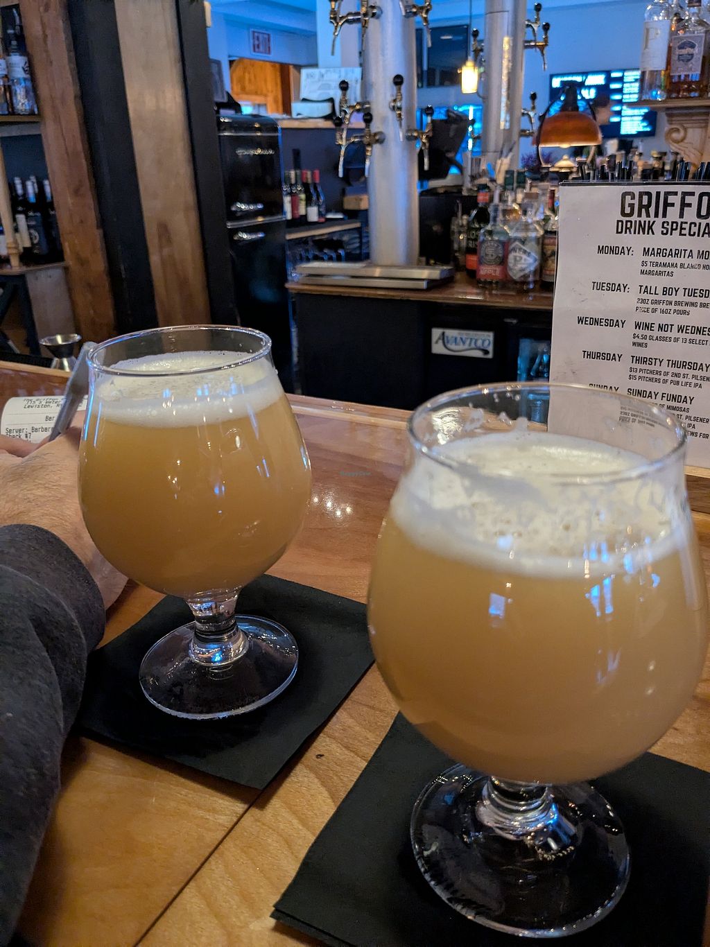 Griffon Brewery and Gastropub - Lewiston New York Restaurant - HappyCow