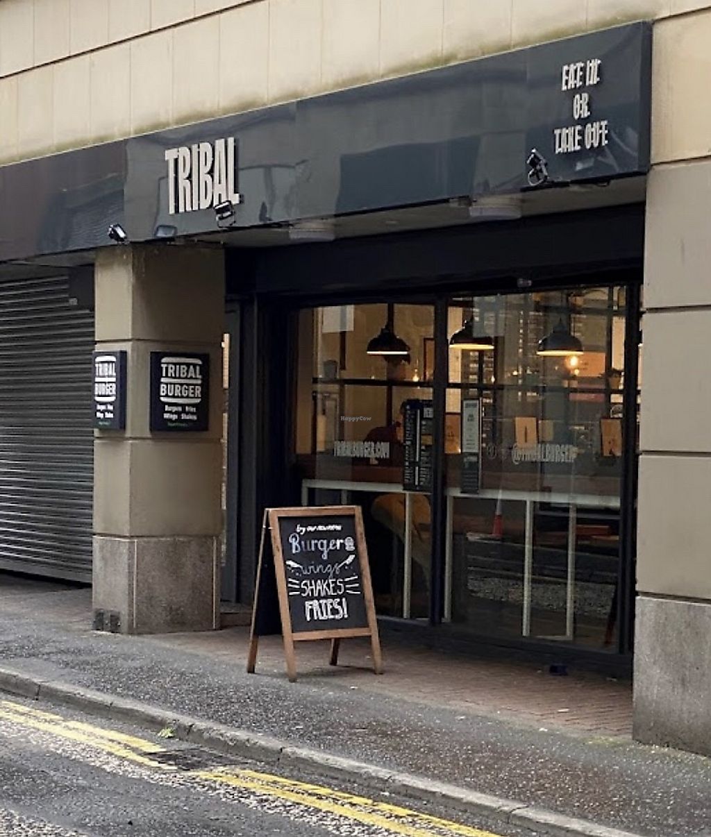 CLOSED: Tribal Burger - Callender St - Belfast Restaurant - HappyCow