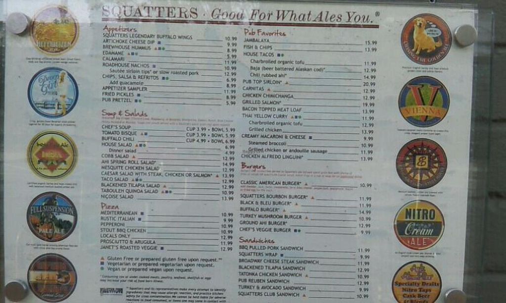 Squatters - Salt Lake City Utah Restaurant - HappyCow