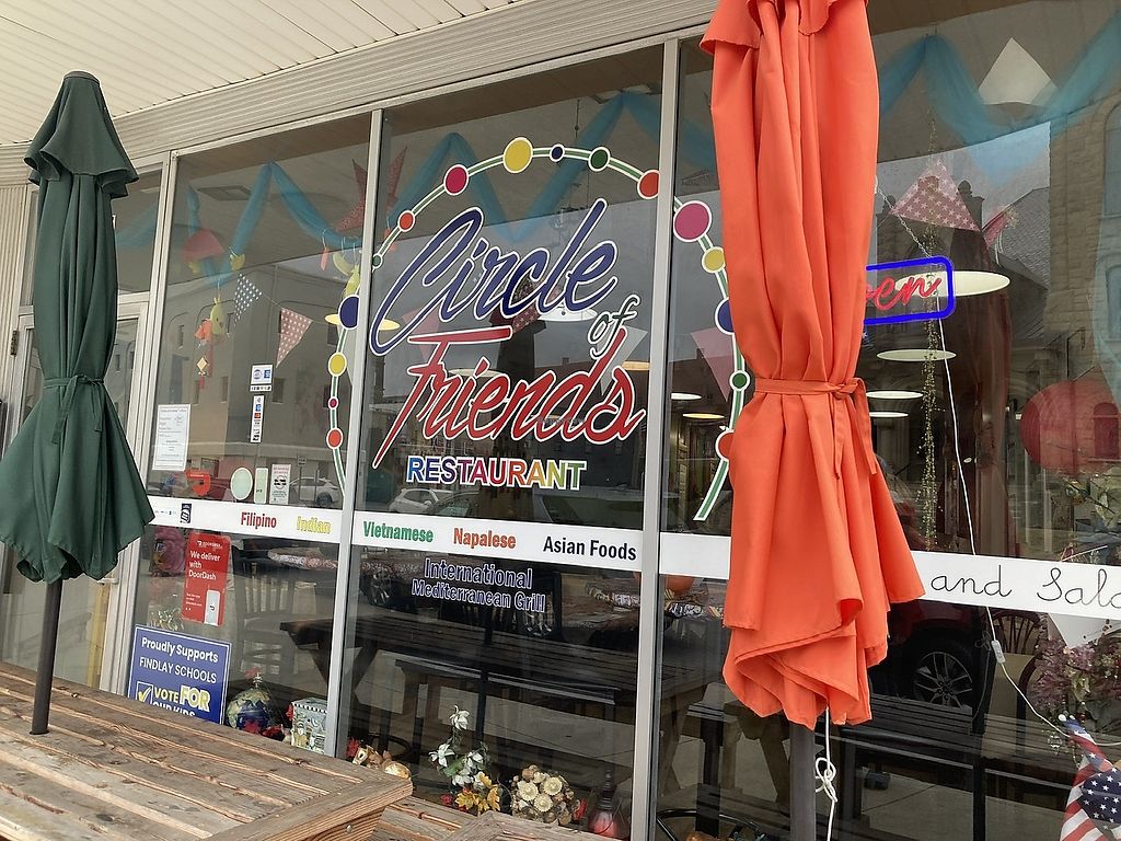 Circle of Friends Restaurant - Findlay Ohio Restaurant - HappyCow