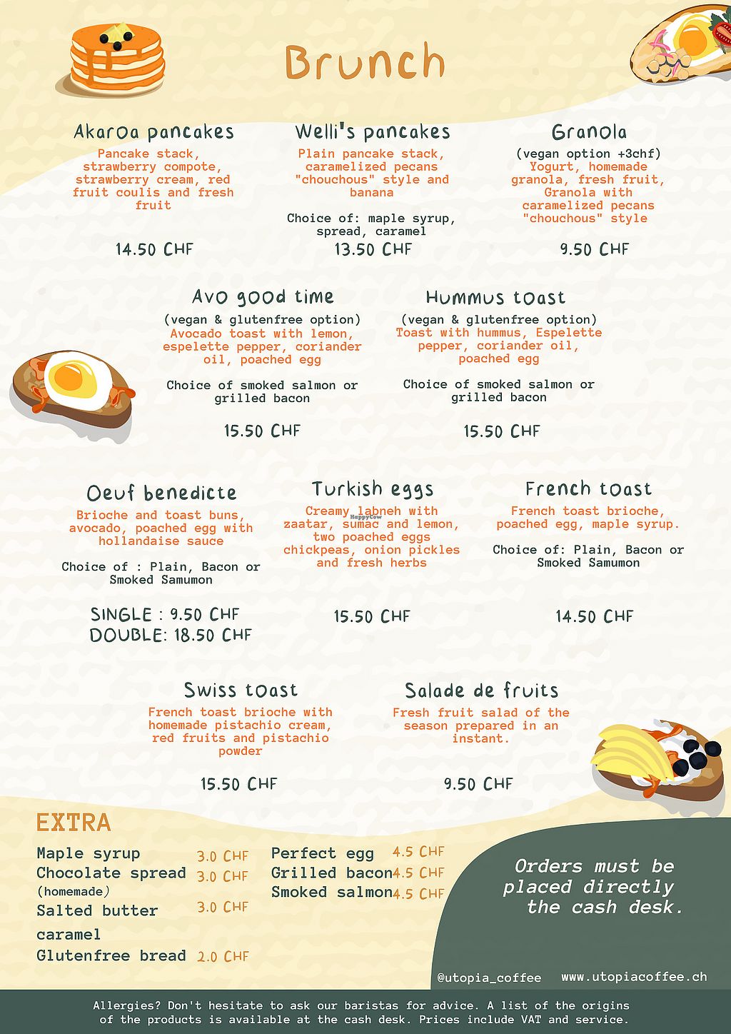 Utopia - Geneva Coffee & Tea - HappyCow