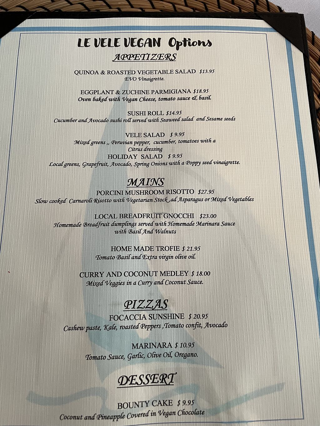 Le Vele Waterfront Dining - George Town Restaurant - HappyCow