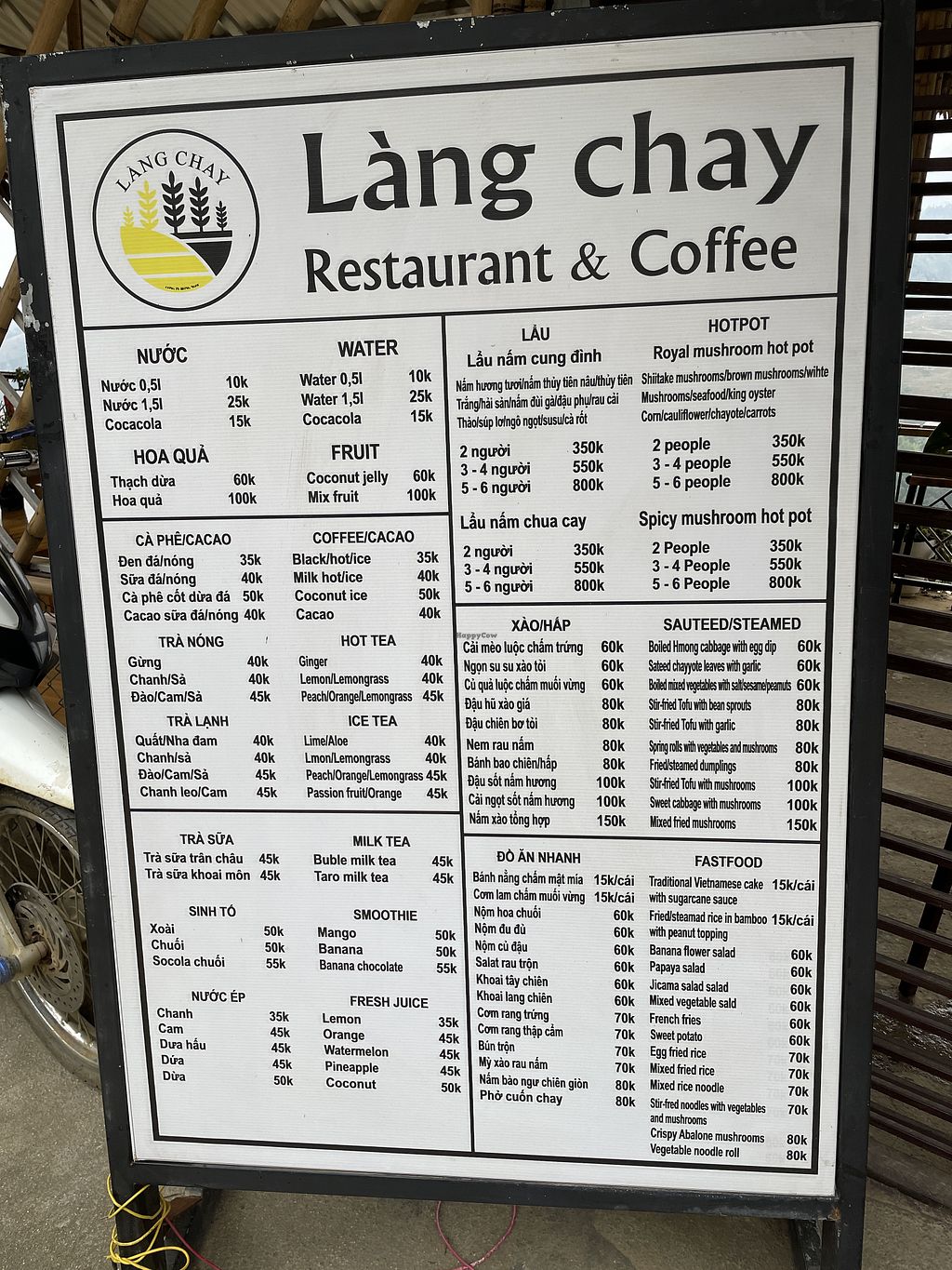 CLOSED: Lang Chay Restaurant & Coffee - Sapa Restaurant - HappyCow