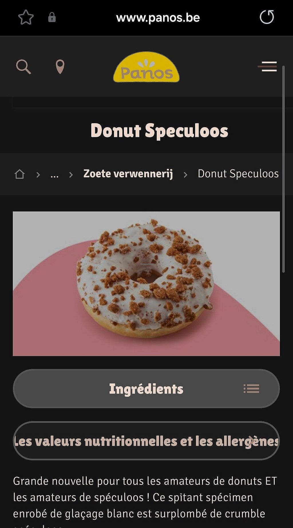 BRU - Panos - A Gates - Brussels | Review "2 vegan donuts🍩" by ...