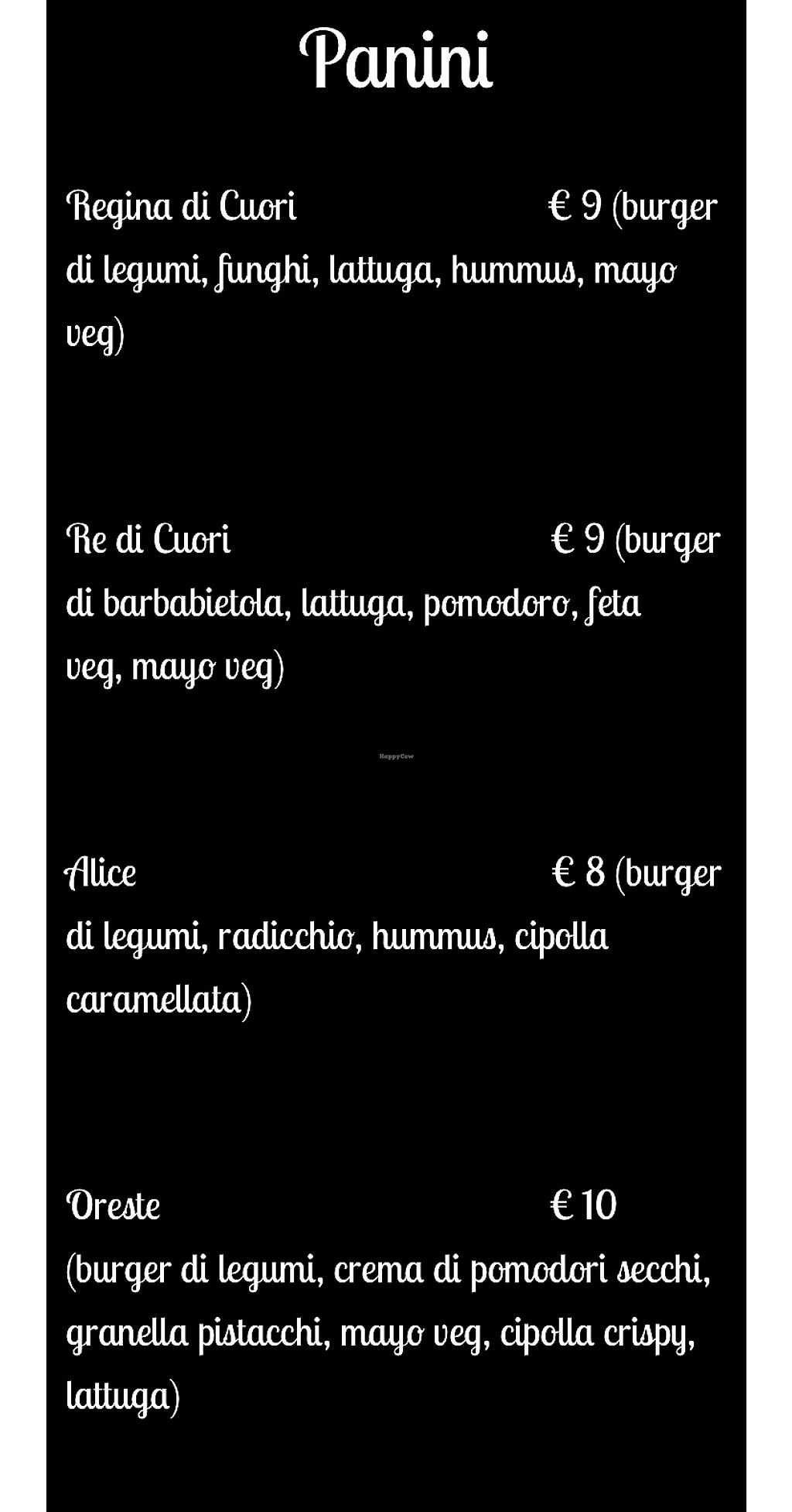 White Rabbit - Lamezia Terme Restaurant - HappyCow