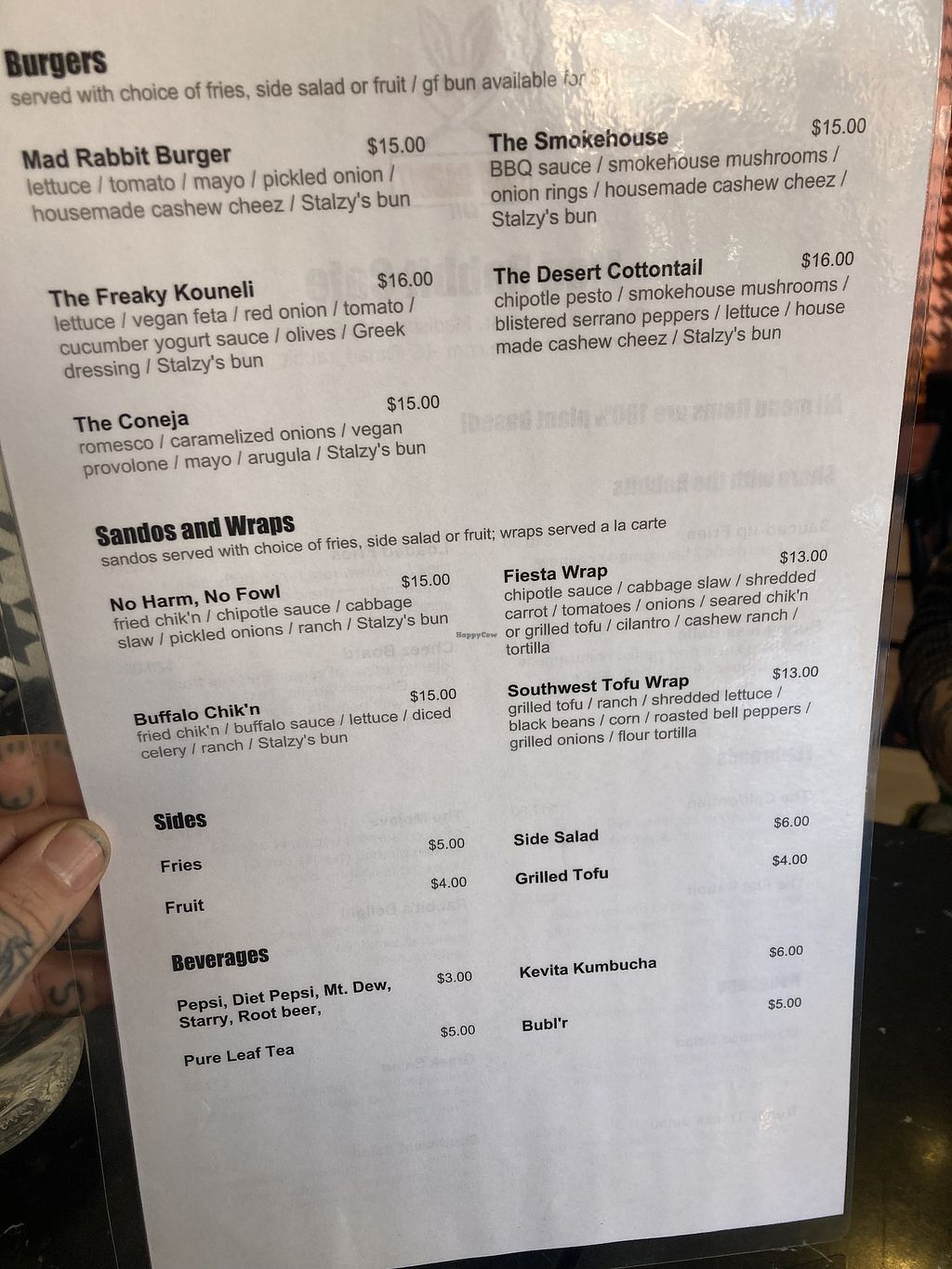 Mad Rabbit Cafe - Madison Wisconsin Restaurant - HappyCow