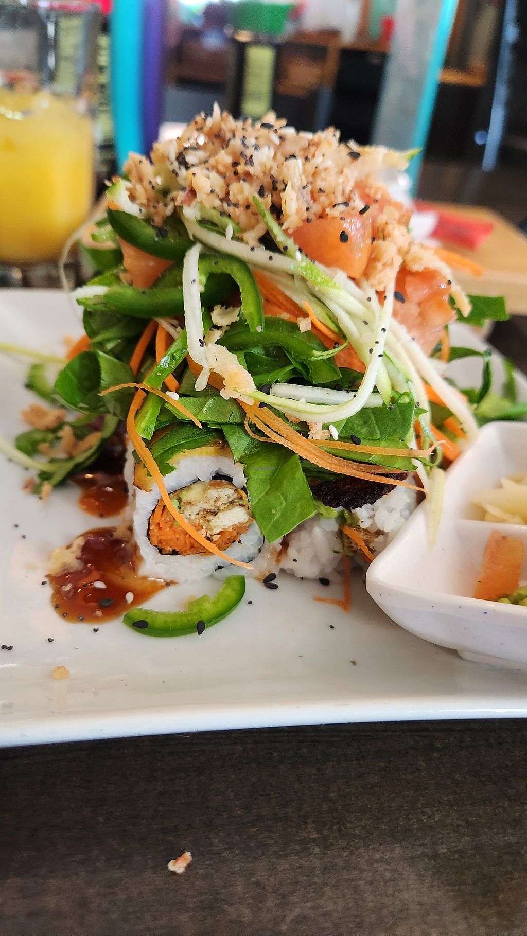 Enkai Sushi Bar - St Thomas | Review "Vegan sushi" by sweetdaddygotu ...