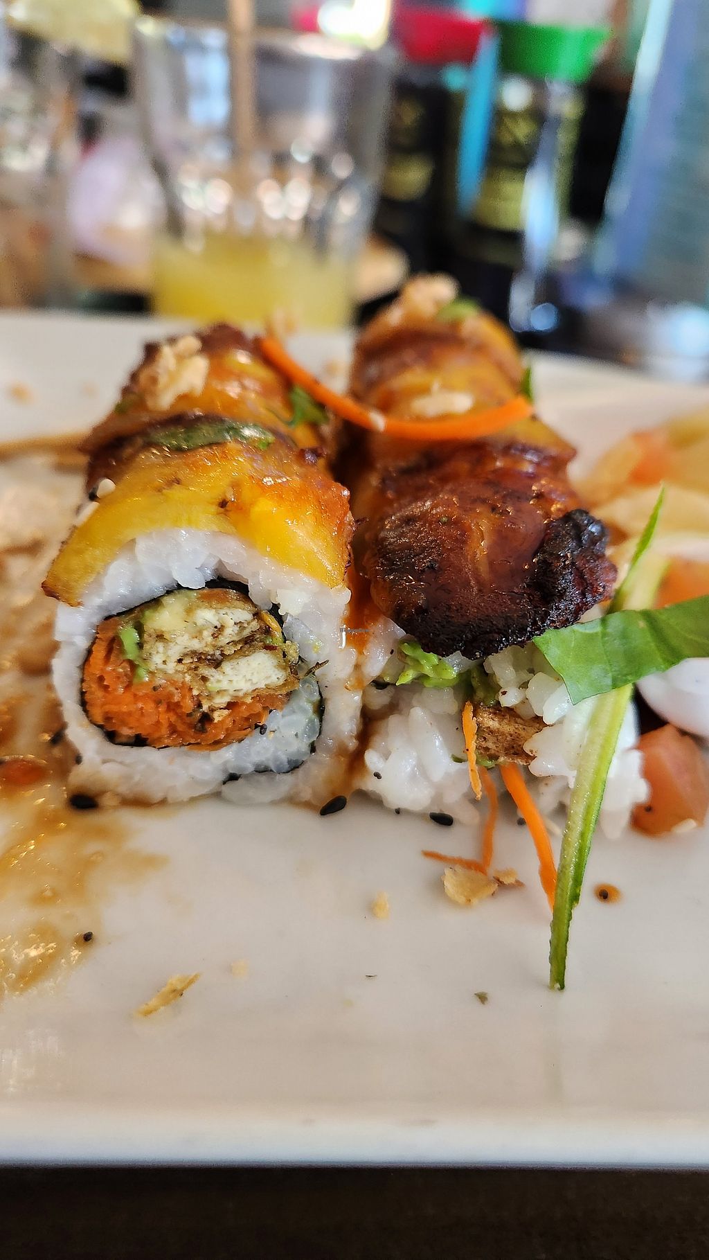 Enkai Sushi Bar - St Thomas | Review "Vegan sushi" by sweetdaddygotu ...