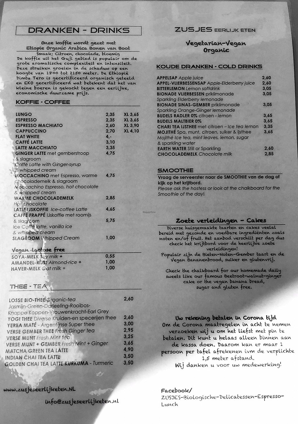 CLOSED: Zusjes - Dordrecht Restaurant - HappyCow