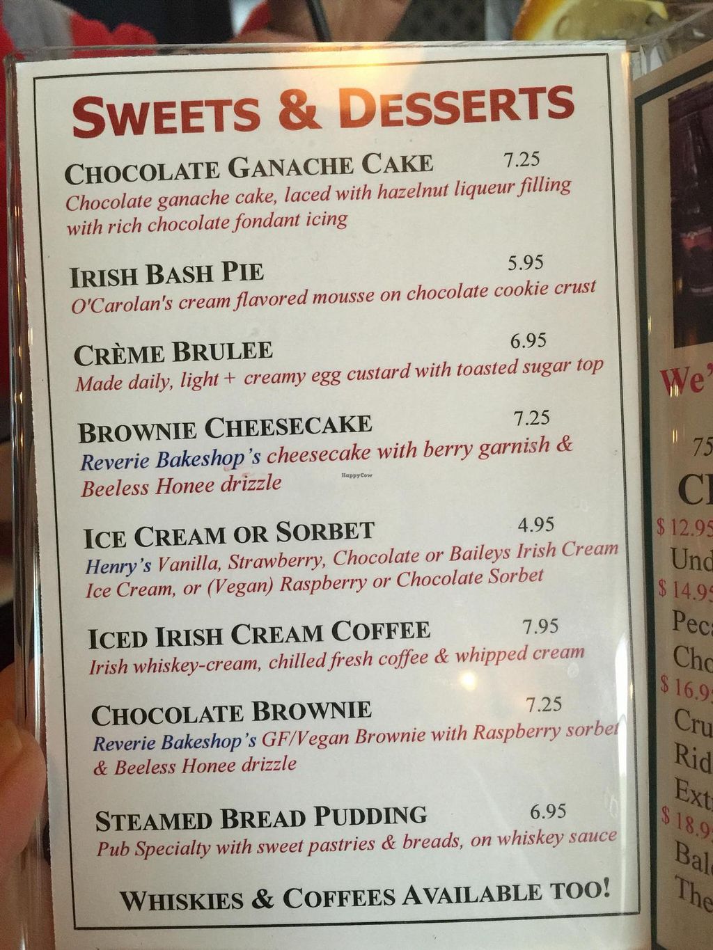 CLOSED: Trinity Hall - Dallas Texas Restaurant - HappyCow