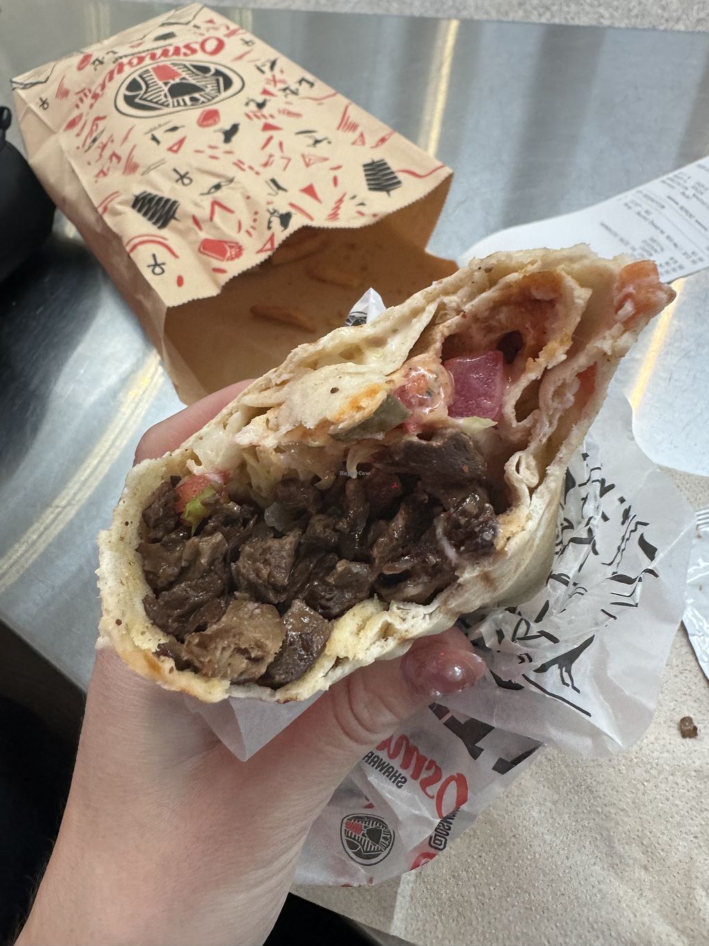 YYZ - Osmow's Shawarma - T1 - Mississauga Ontario Restaurant - HappyCow
