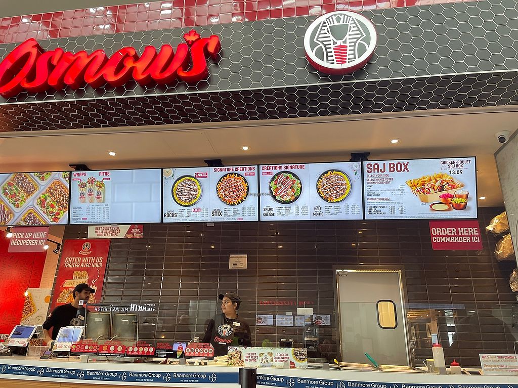 YYZ - Osmow's Shawarma - T1 - Mississauga Ontario Restaurant - HappyCow