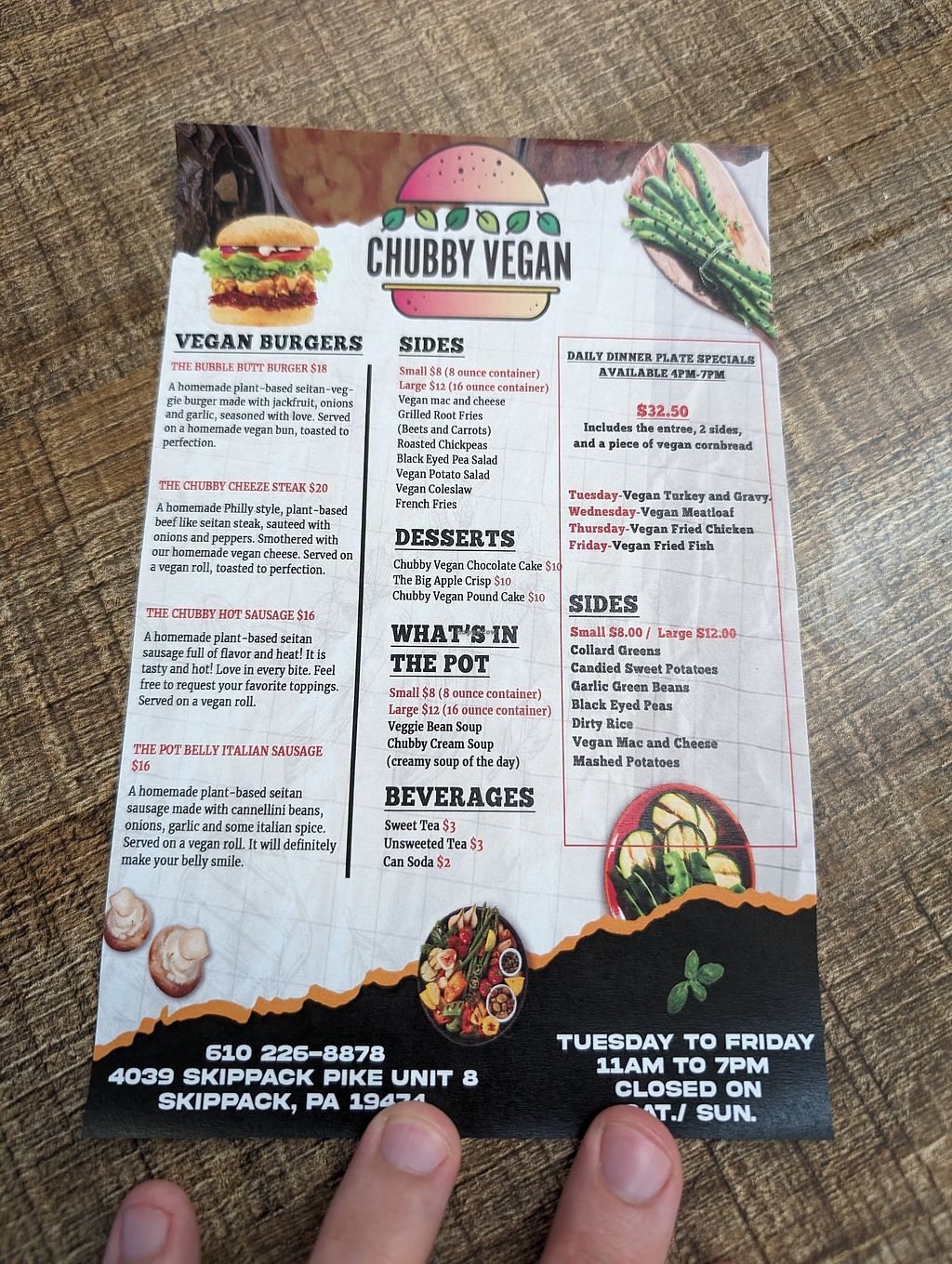 Chubby Vegan - Harleysville Pennsylvania Restaurant - HappyCow