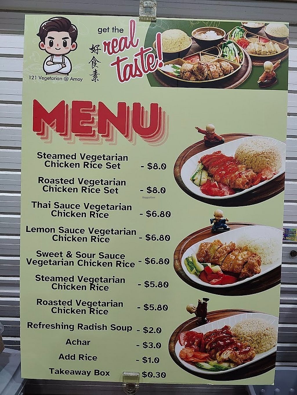 121 Vegetarian - Central Singapore Restaurant - HappyCow