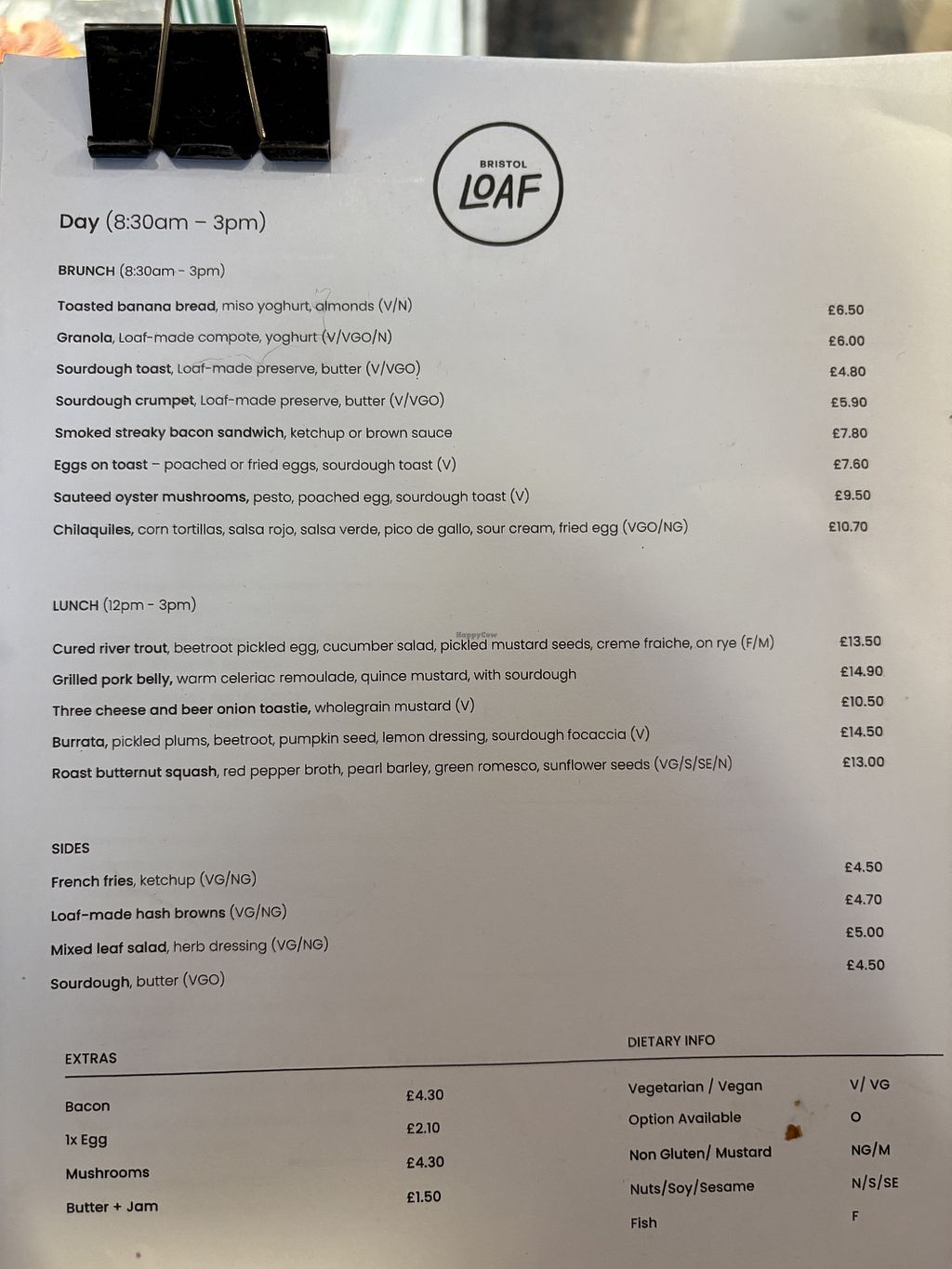 The Bristol Loaf - Bristol Beacon - Bristol Bakery - HappyCow